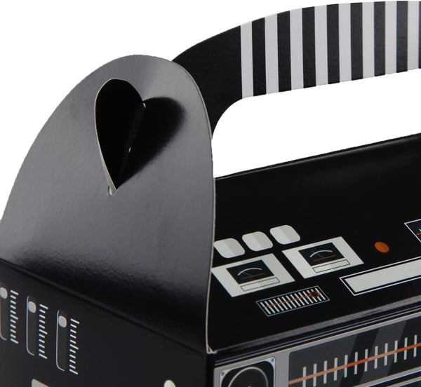 Durable and Thick 80s 90s Boom Box Retro Party Favors Boxes for Party ...