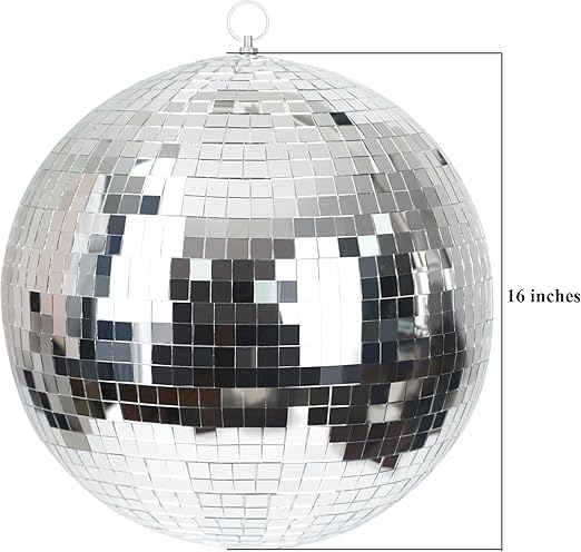 Large Disco Ball Décor for Parties, Weddings, and Events - Crystal Lemon